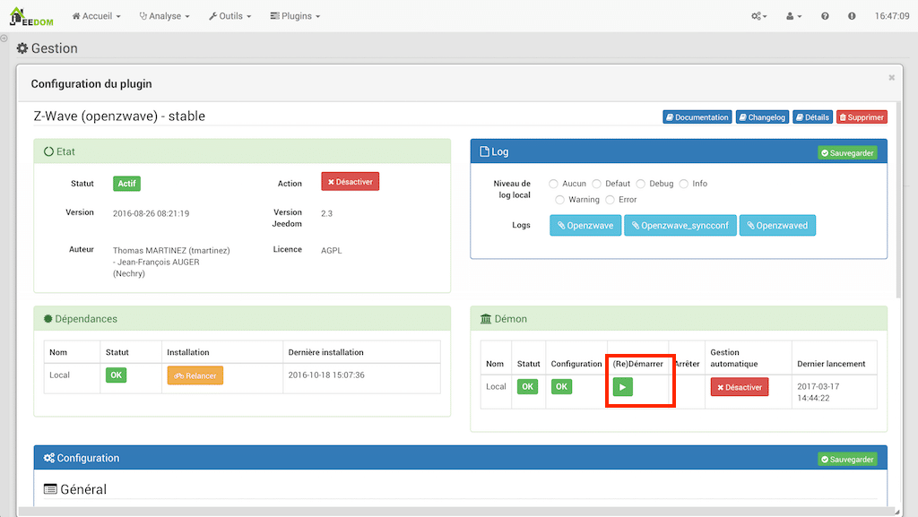 Guide Jeedom Smart : Transférer les modules Z-Wave depuis la Jeedom ...
